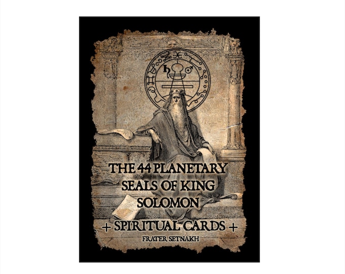 King Solomon Pentacles Planetary Seal Set - 44 Seals (digital PNG ...