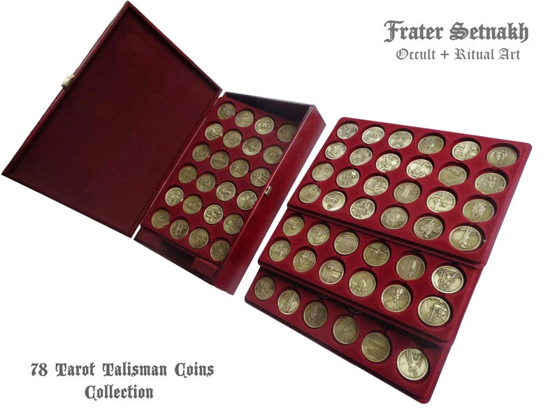 The Magician Tarot Talisman Coin – Manifestation, Power & Spiritual ...