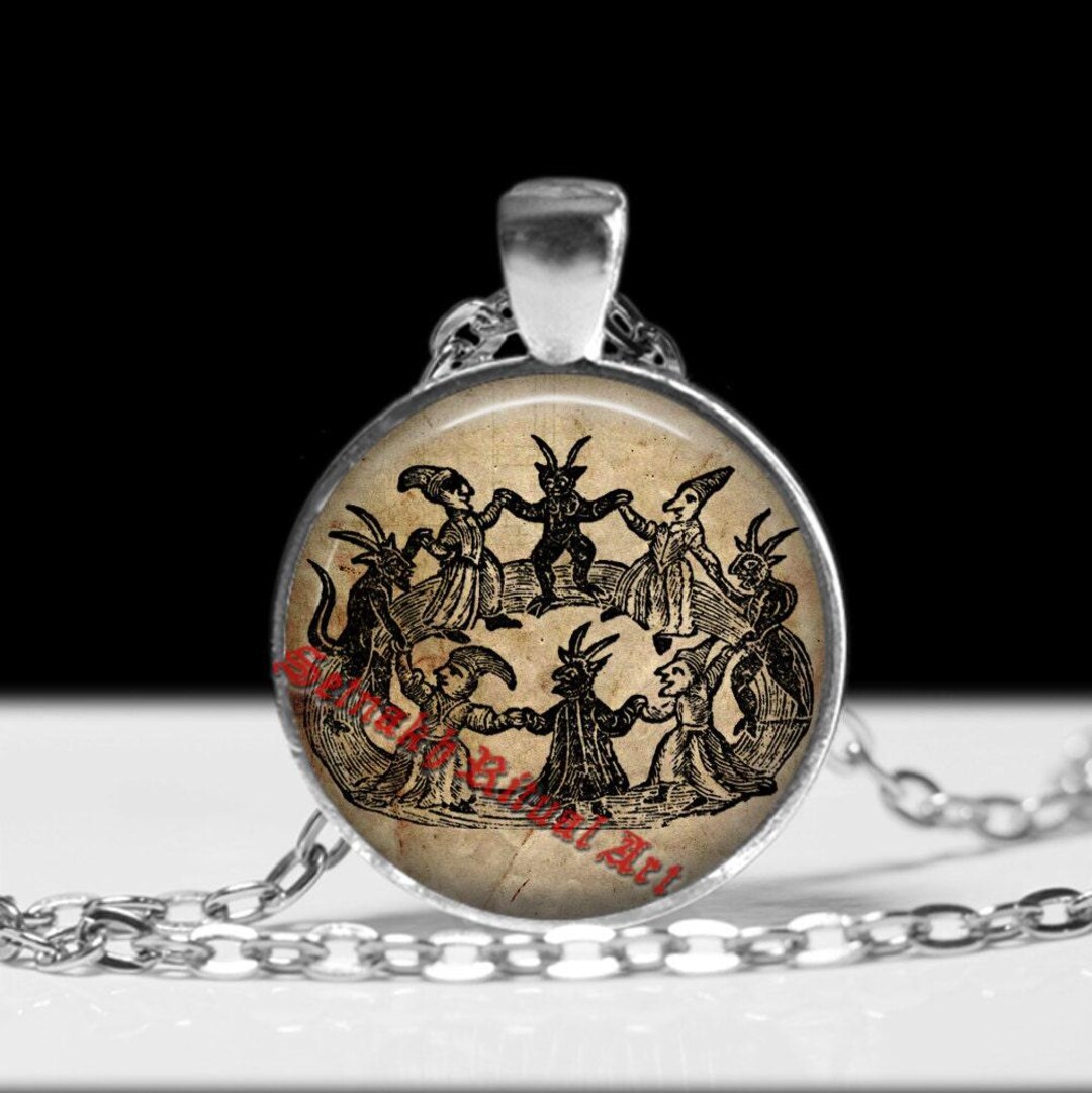 Occult, Witchcraft, Witches Sabbath, Demon, Satan, Satanic Pendant ...