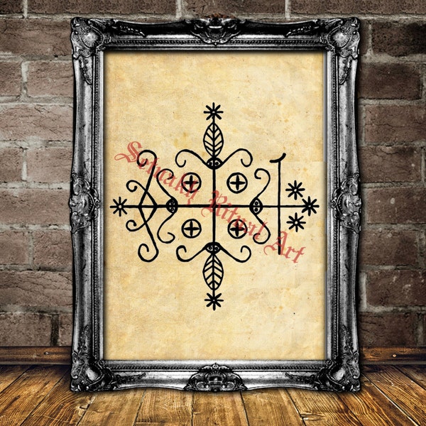 Haitian Veve Art - Etsy