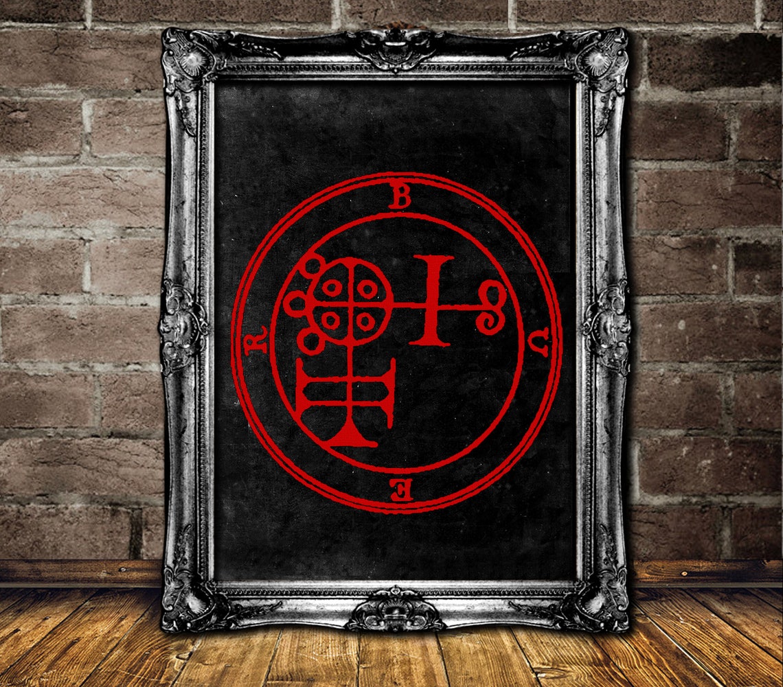 10 Buer Demon Print, Goetia Poster, Lemegeton Demon, the Lesser Key ...