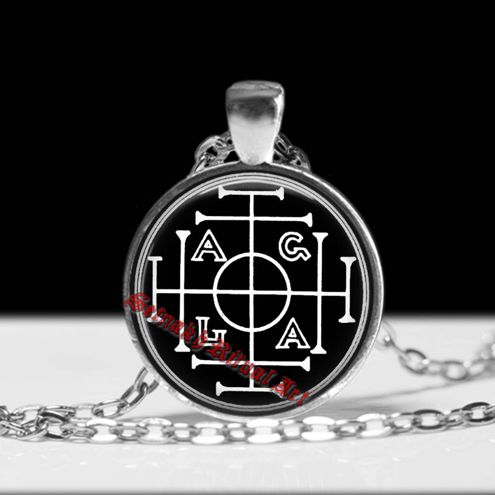 AGLA Talisman AGLA Lucky-charm Pendant Occult Jewelry AGLA - Etsy
