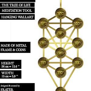 The Sephirothic Tree of Life - Tarot, Meditation Altar Tools ...