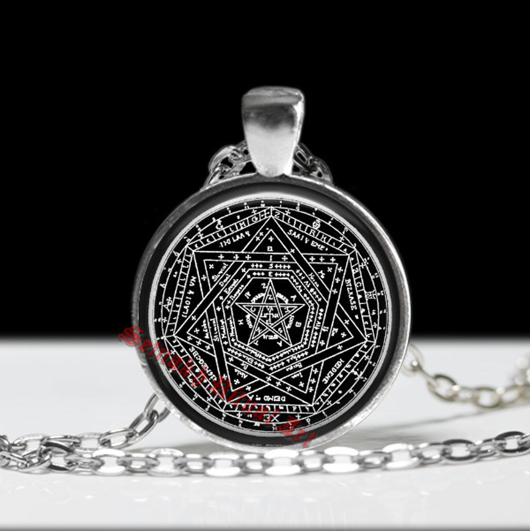 Sigillum Dei Ameth Pendant, John Dee Seal of God Talisman, Seal of the ...