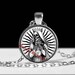 Santa Muerte Pendant, Day of the Dead Necklace, Ritual Altar Jewelry ...