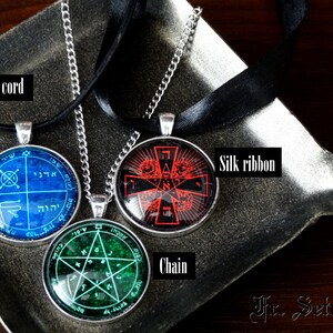 Solar Eclipse Pendant, Occult Wiccan Pendant, Ritual Necklace, Magic ...