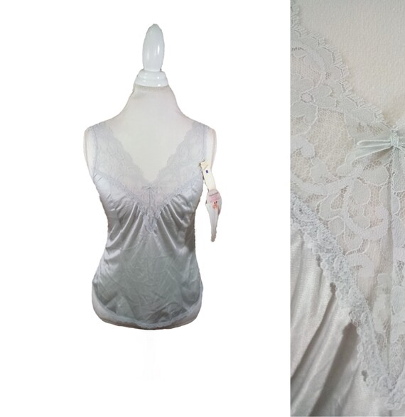 Lacy Maidenform Baby Blue Camisole With Original Stor… - Gem