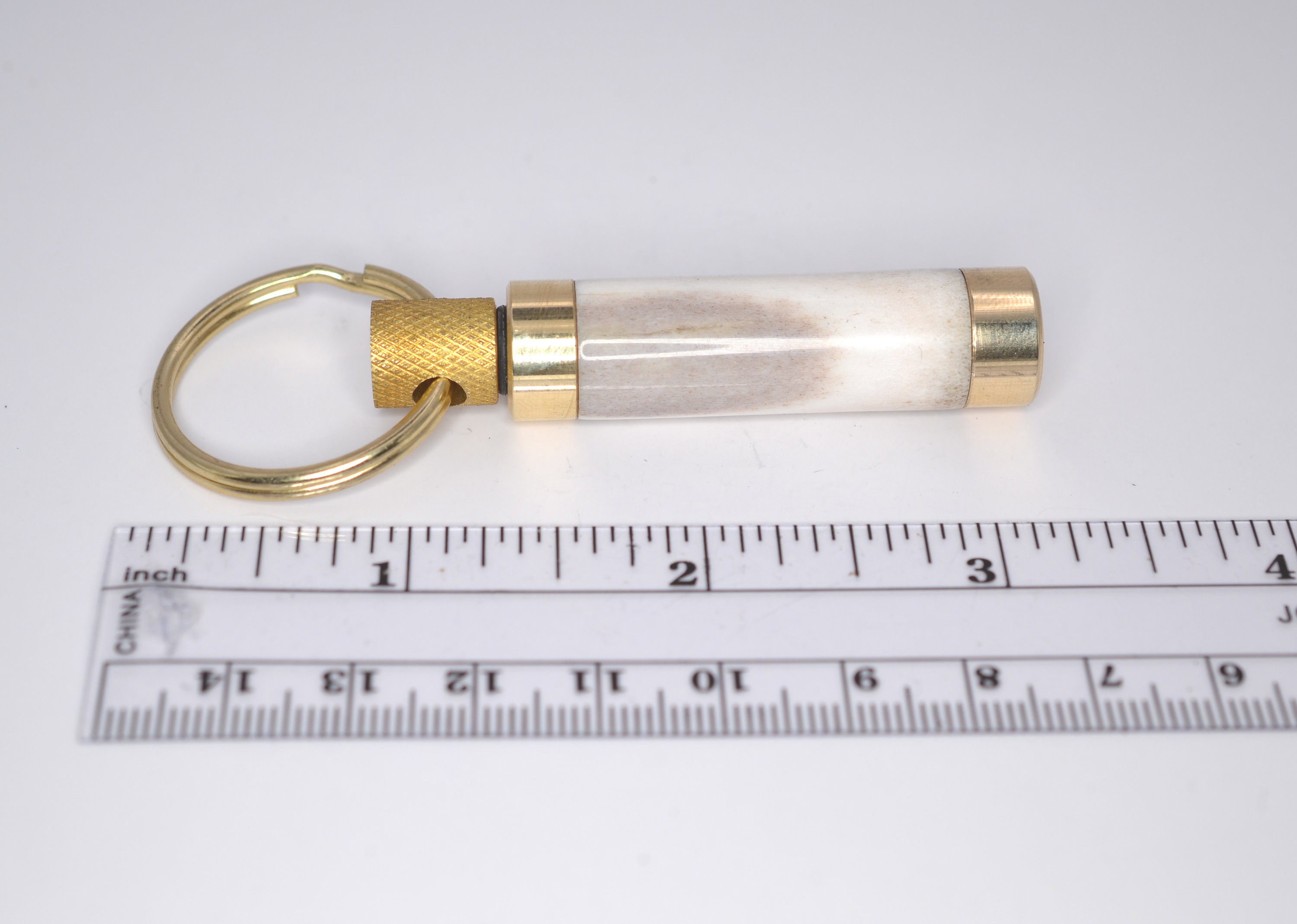 LDS Consecrated Oil Vial With Elk Antler Key Chain - Etsy
