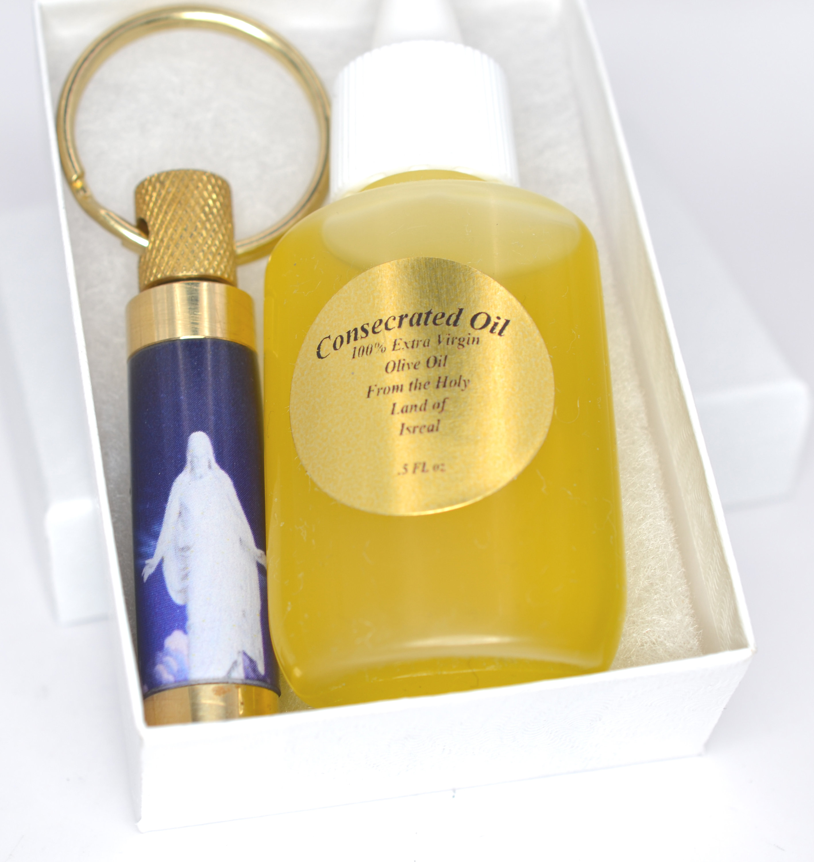 LDS Consecrated Oil Vial With Christus - Etsy