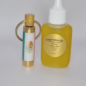 LDS Consecrated Oil Vial With the Mexican Flag Key Chain - Etsy
