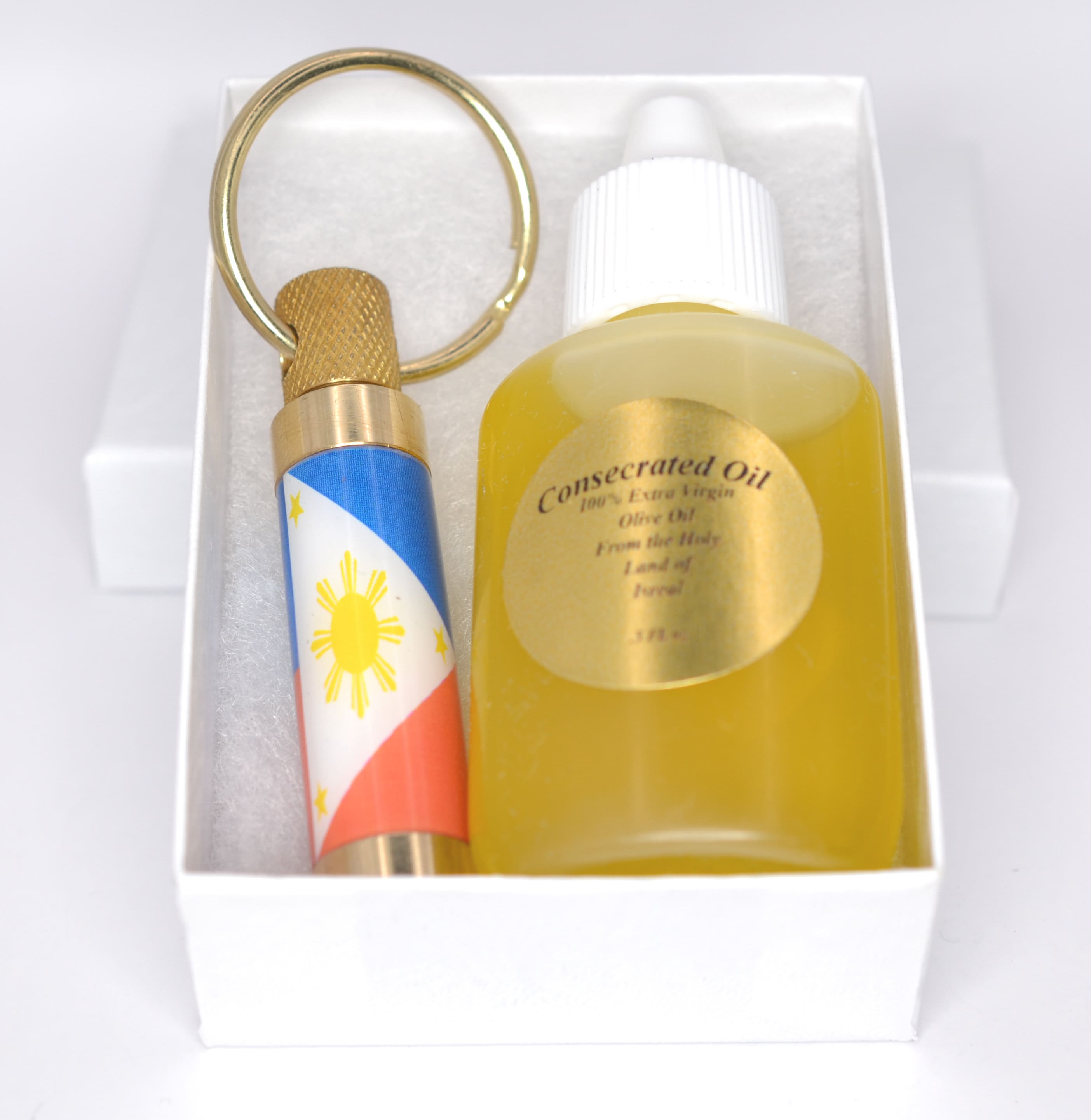LDS Consecrated Oil Vial With the Flag of the Philippines Key - Etsy