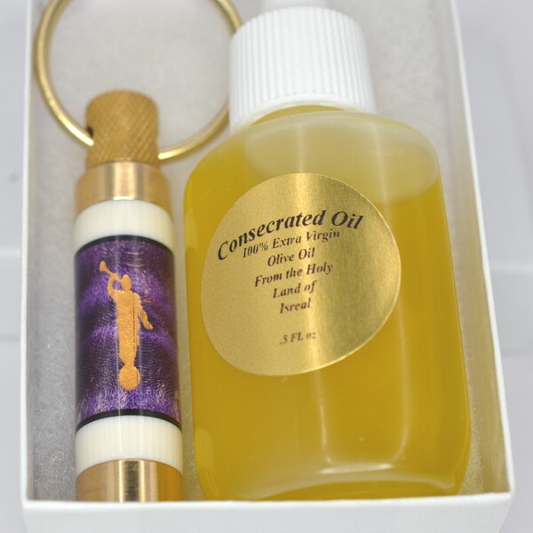 Consecrated Oil Vial - Etsy