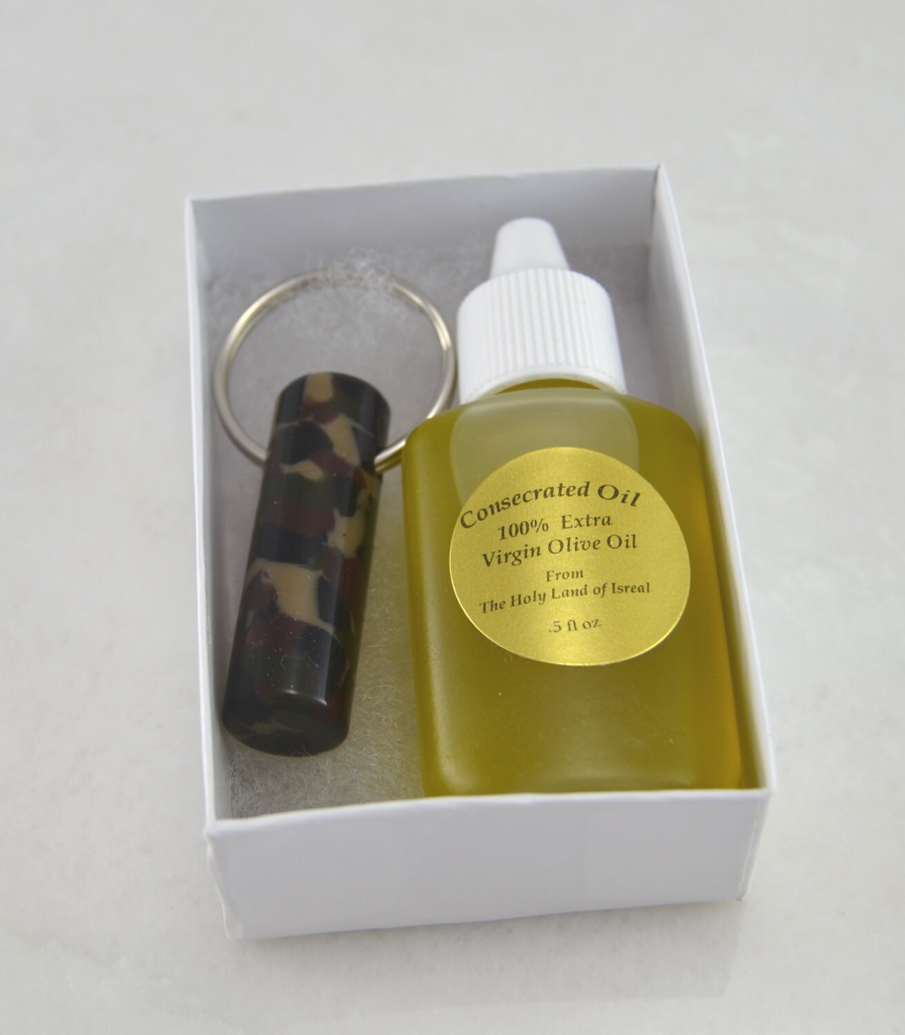 LDS Oil Vial Made Out of Digital Woodland Camouflage Acrylic - Etsy