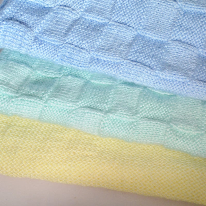 Knit Baby Blanket - Etsy