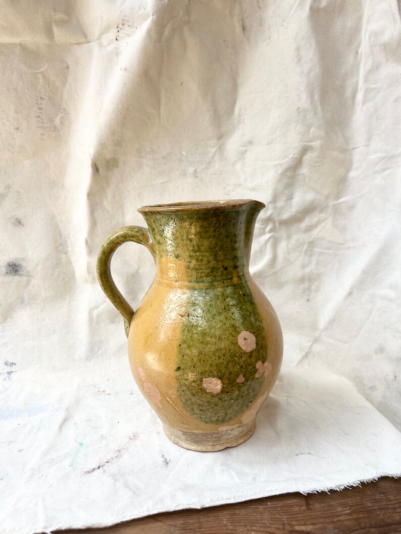 Traditional Jug, Terracotta Milk Pitcher, Folk Pitcher, Vintage Pottery ...