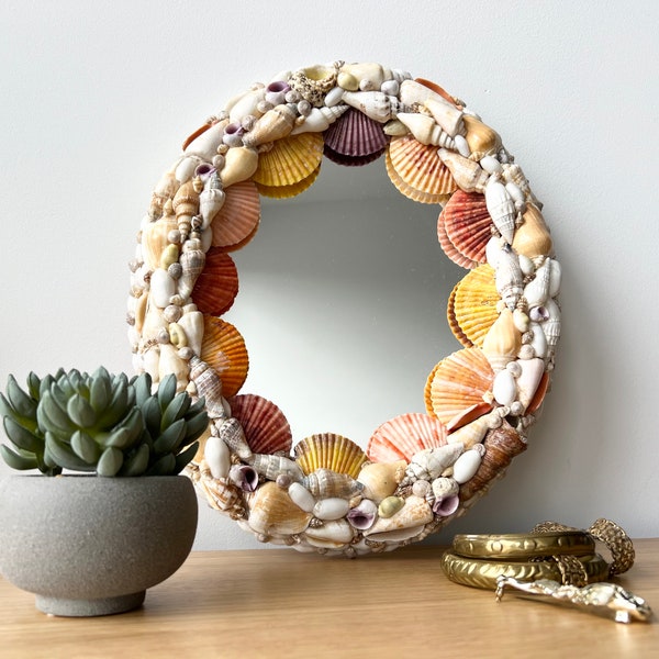 Seashell Mirror - Etsy