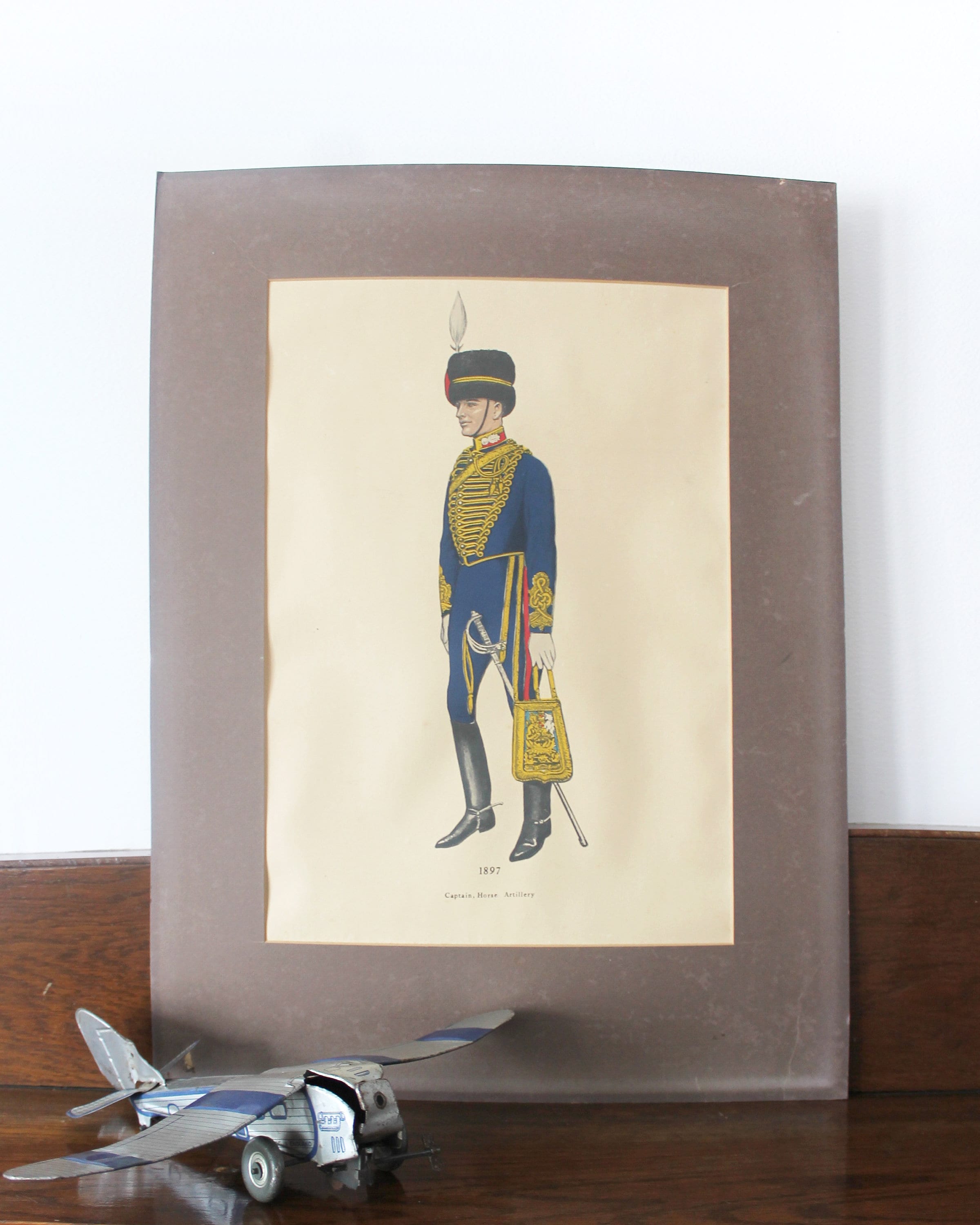 Vintage British Military Uniform Prints - Etsy