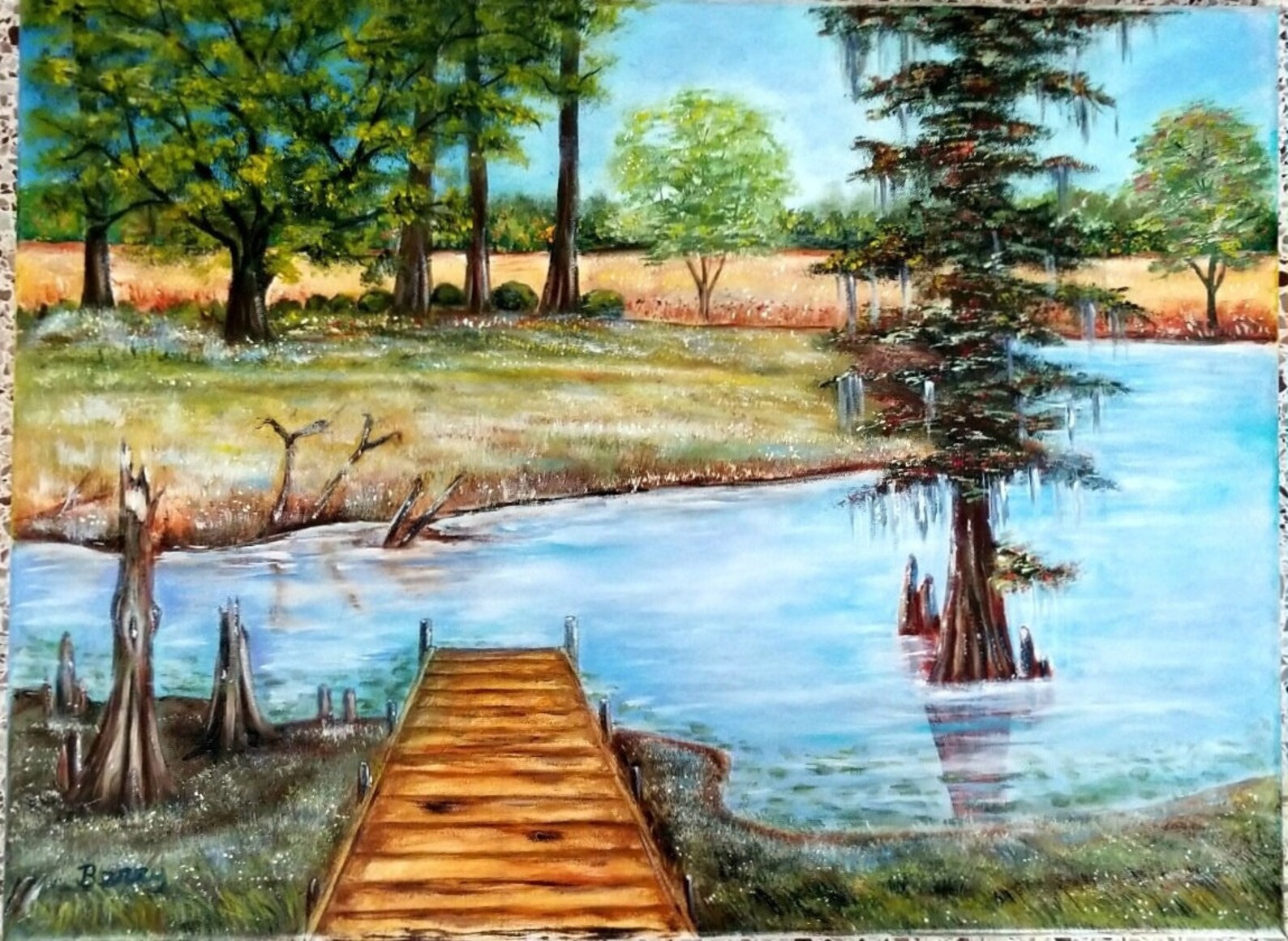Dock - Artist Signed - Etsy