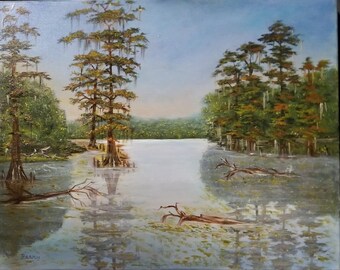 Blue Bayou - Artist Signed - Etsy