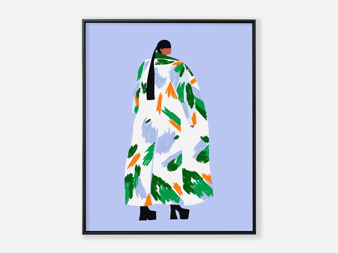 Stylish Woman Print I Downloadable Print - Etsy