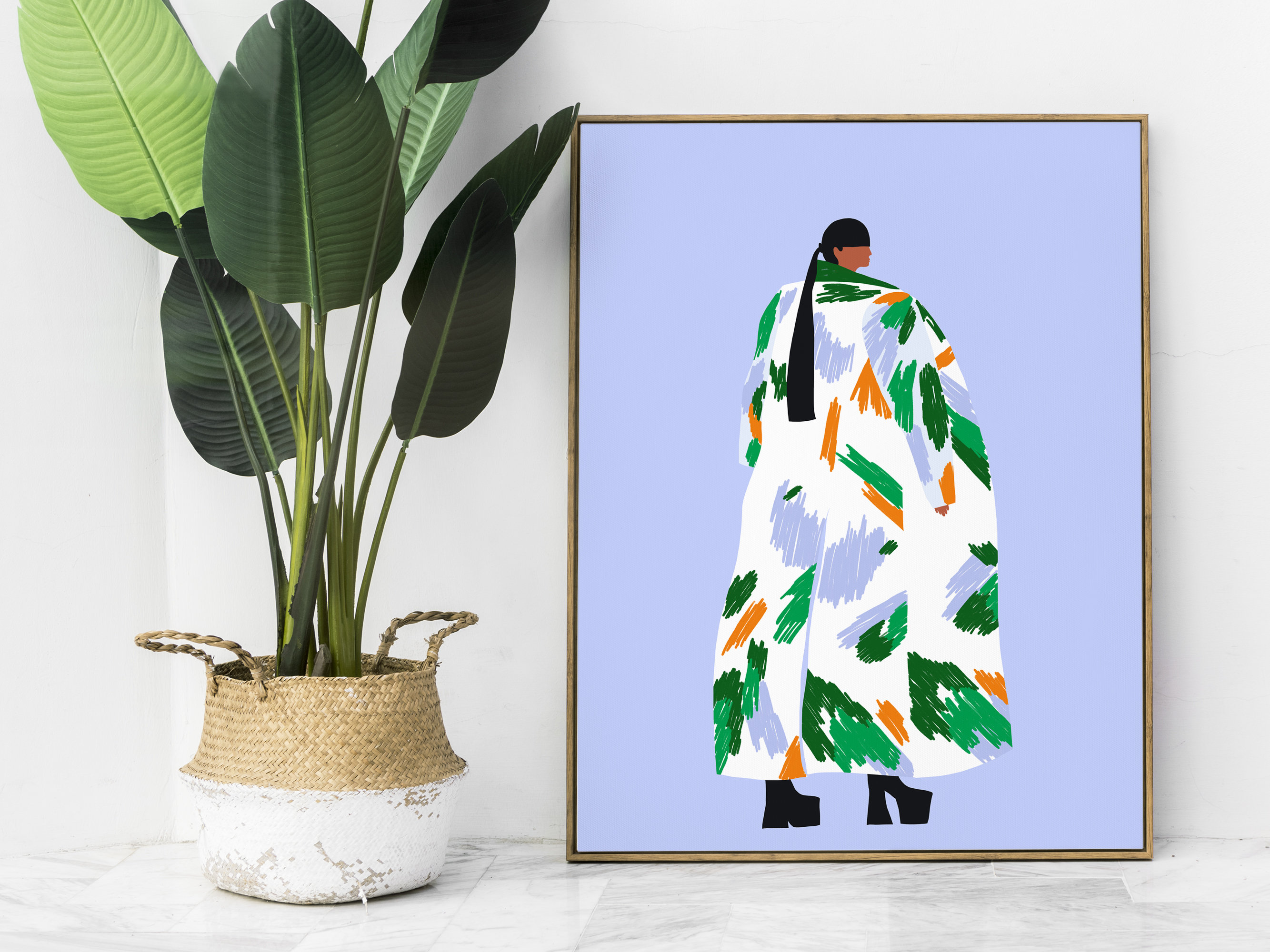 Stylish Woman Print I Downloadable Print - Etsy