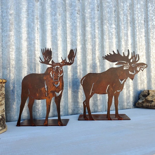 Rustic Moose - Etsy