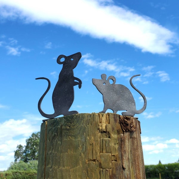 Mouse Garden Statues - Etsy