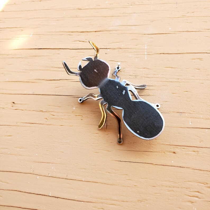 Small Metal Art Ant Sculpture for Garden Decoration| Rusted Insect ...