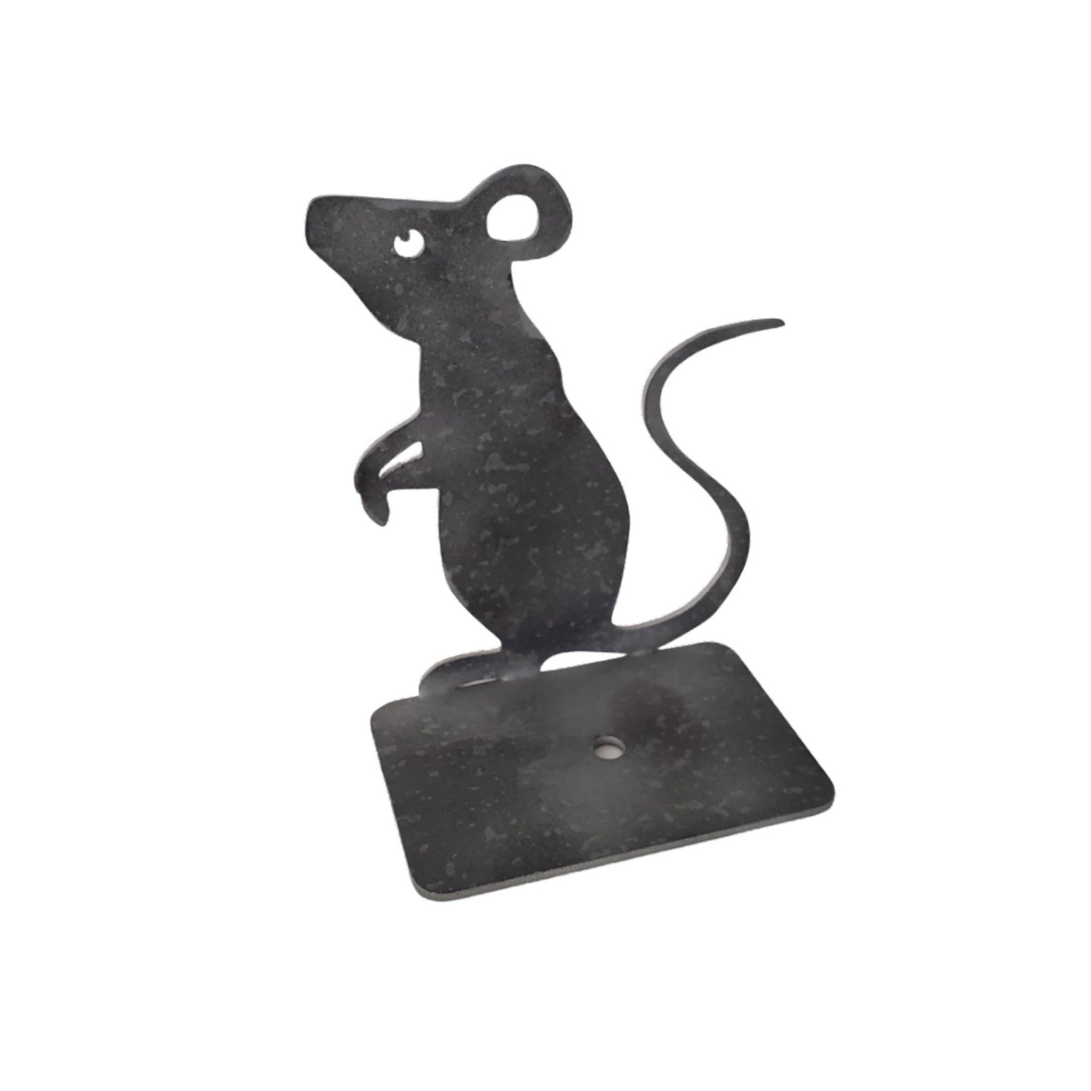 Metal Mice Fence Topper / Tiny Mouse Garden Gift / Rusty Mice - Etsy