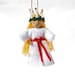 Santa Lucia Christmas Ornament, Saint Lucy, Scandinavian Christmas ...