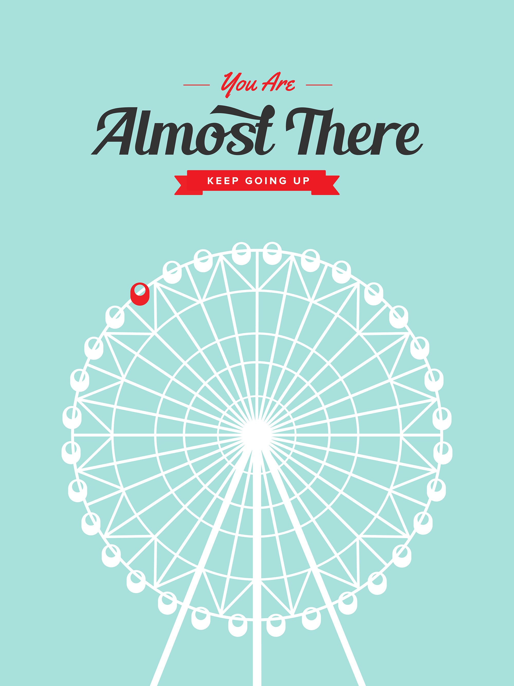 Japanese Ferris Wheel Retro Print Illustration & Typography - Etsy