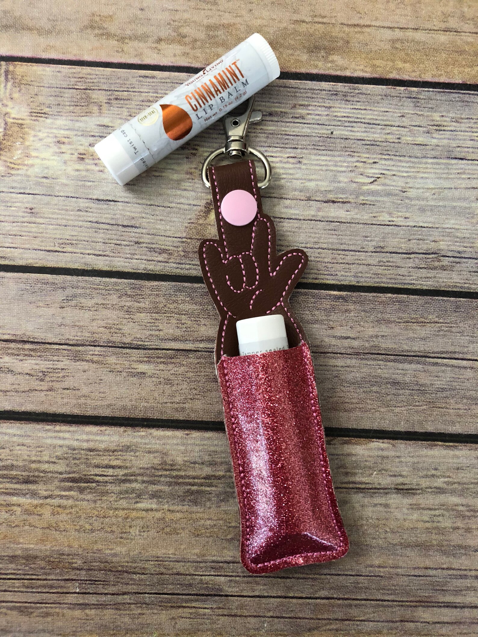 ASL LIP BALM Holder. I Love You Lip Balm Holder. I Love You Sign ...