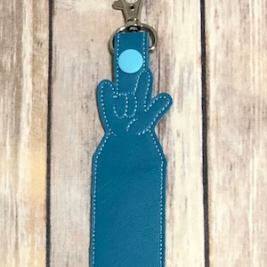 ASL LIP BALM Holder. I Love You Lip Balm Holder. I Love You Sign ...