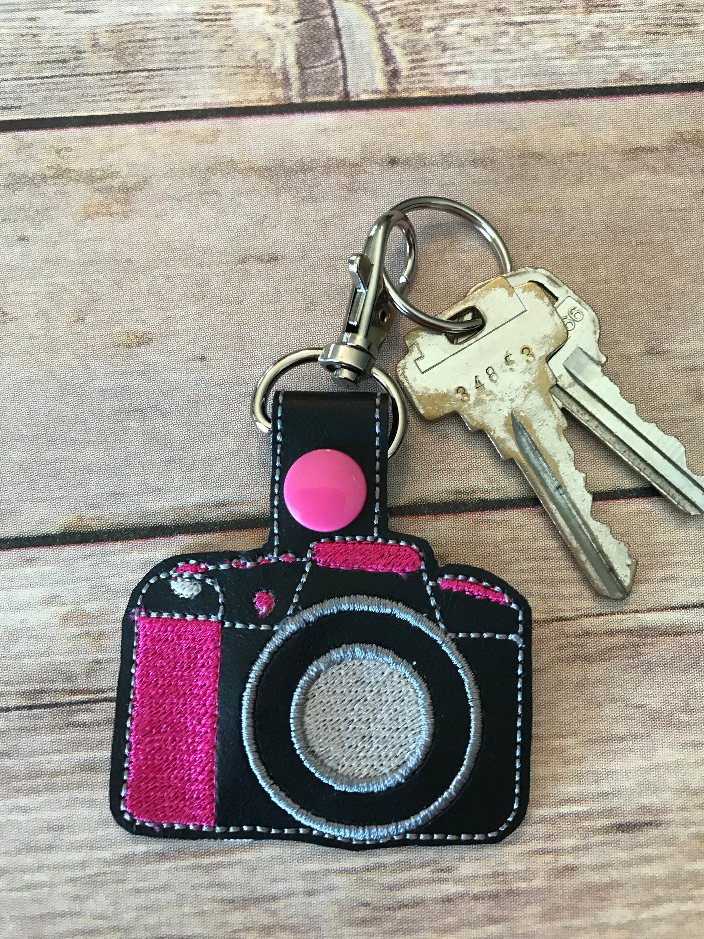 CAMERA KEY FOB. Photographer Snap Tab. Photography Key Chain. | Etsy