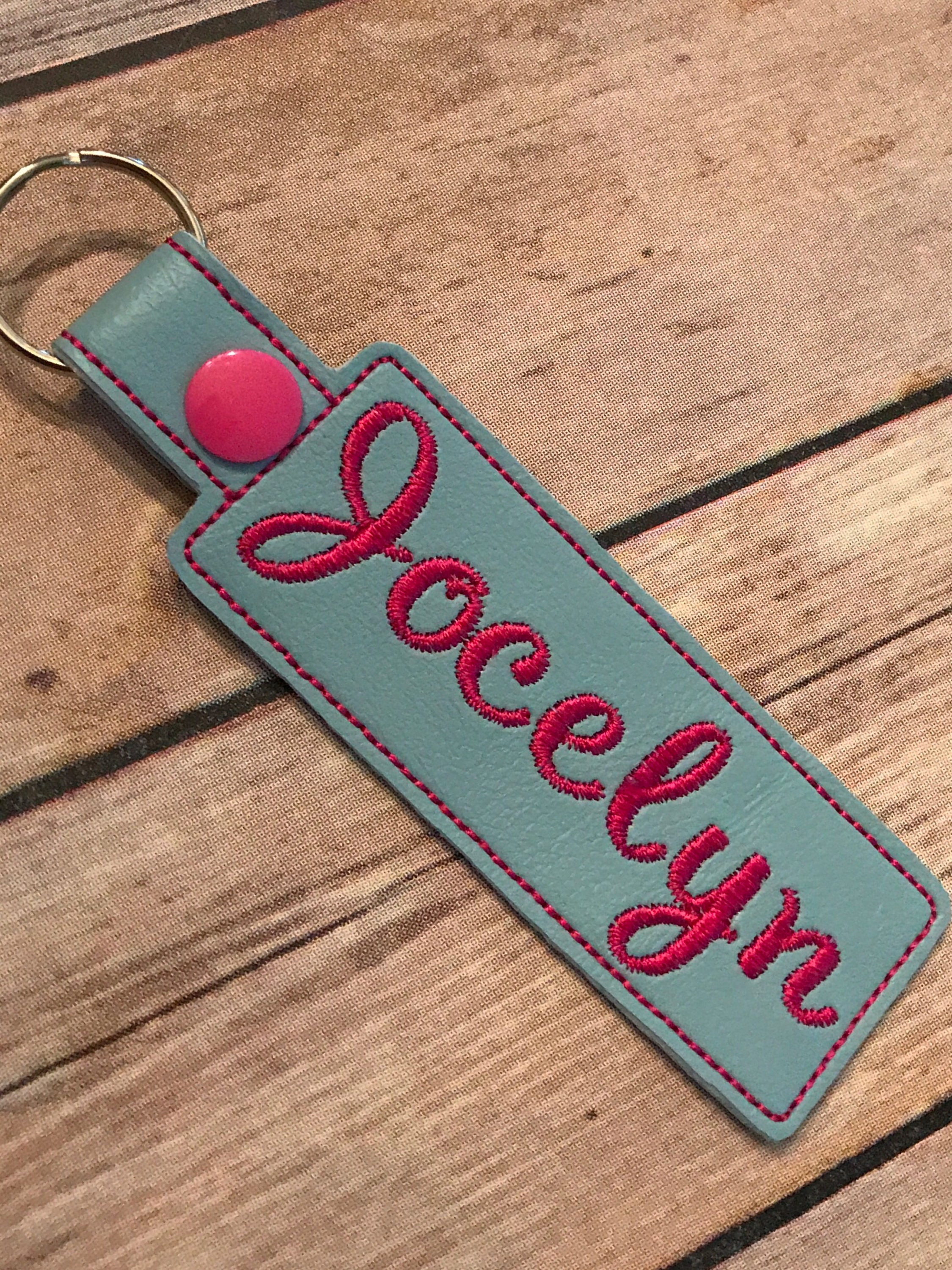 PERSONALIZED KEY FOB Name Snap Tab School Key Fob Etsy personalized-key-fob-name-snap-tab-school-key-fob-etsy