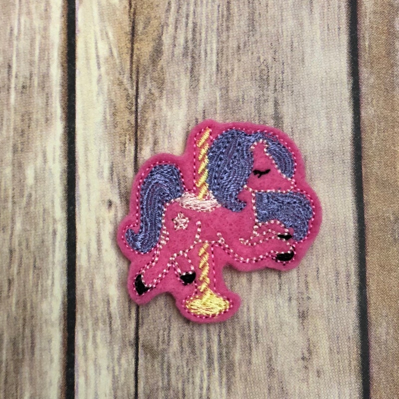 Carousel Horse Applique - Etsy