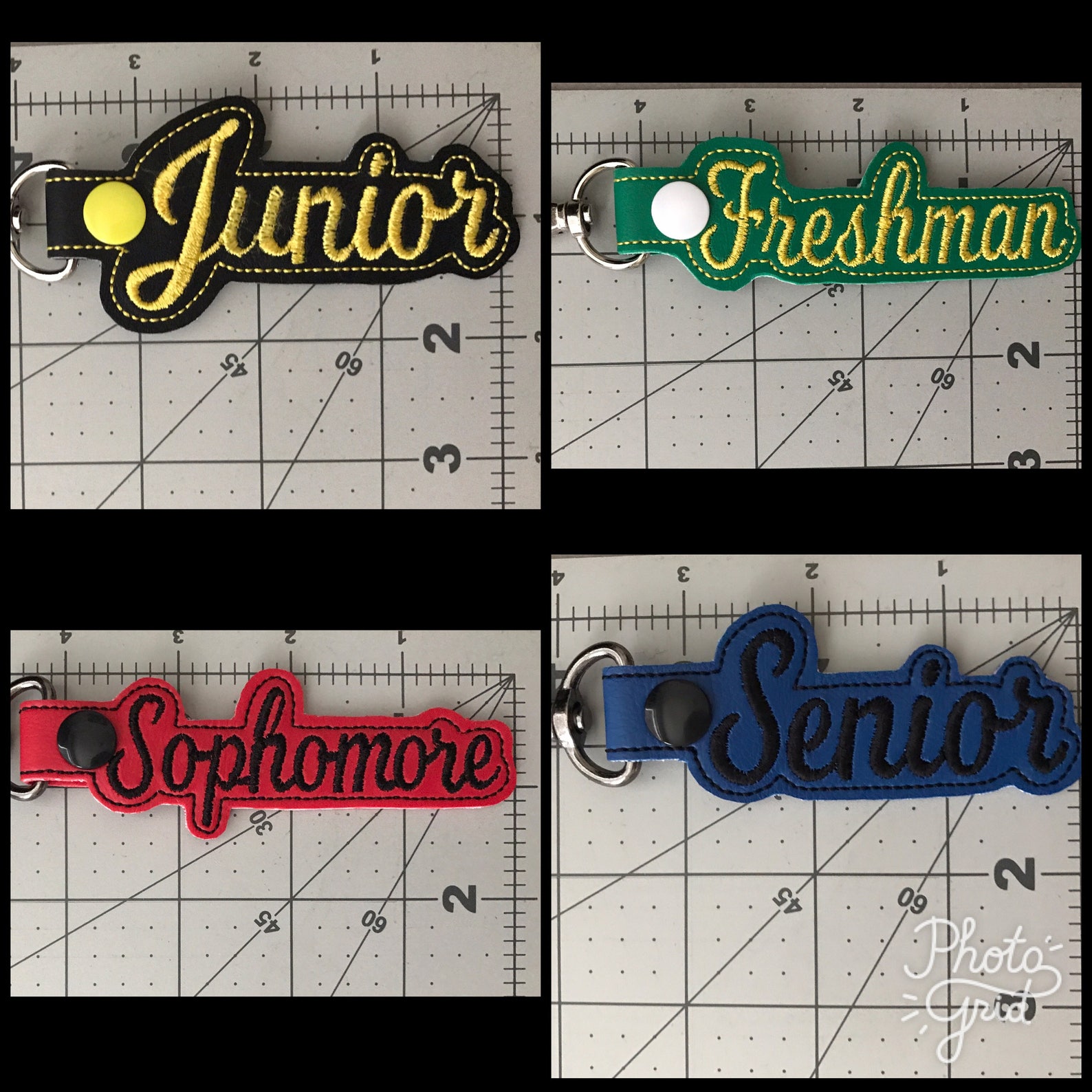 CLASSMAN KEY FOB. Grade Level Snap Tab. Senior. Junior. - Etsy