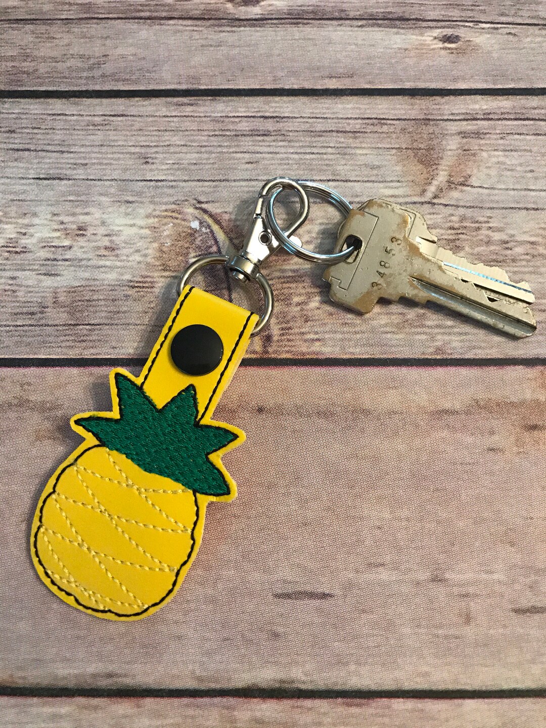 PINEAPPLE KEY FOB. Pineapple Snap Tab. Pineapple Love. Key Chain ...