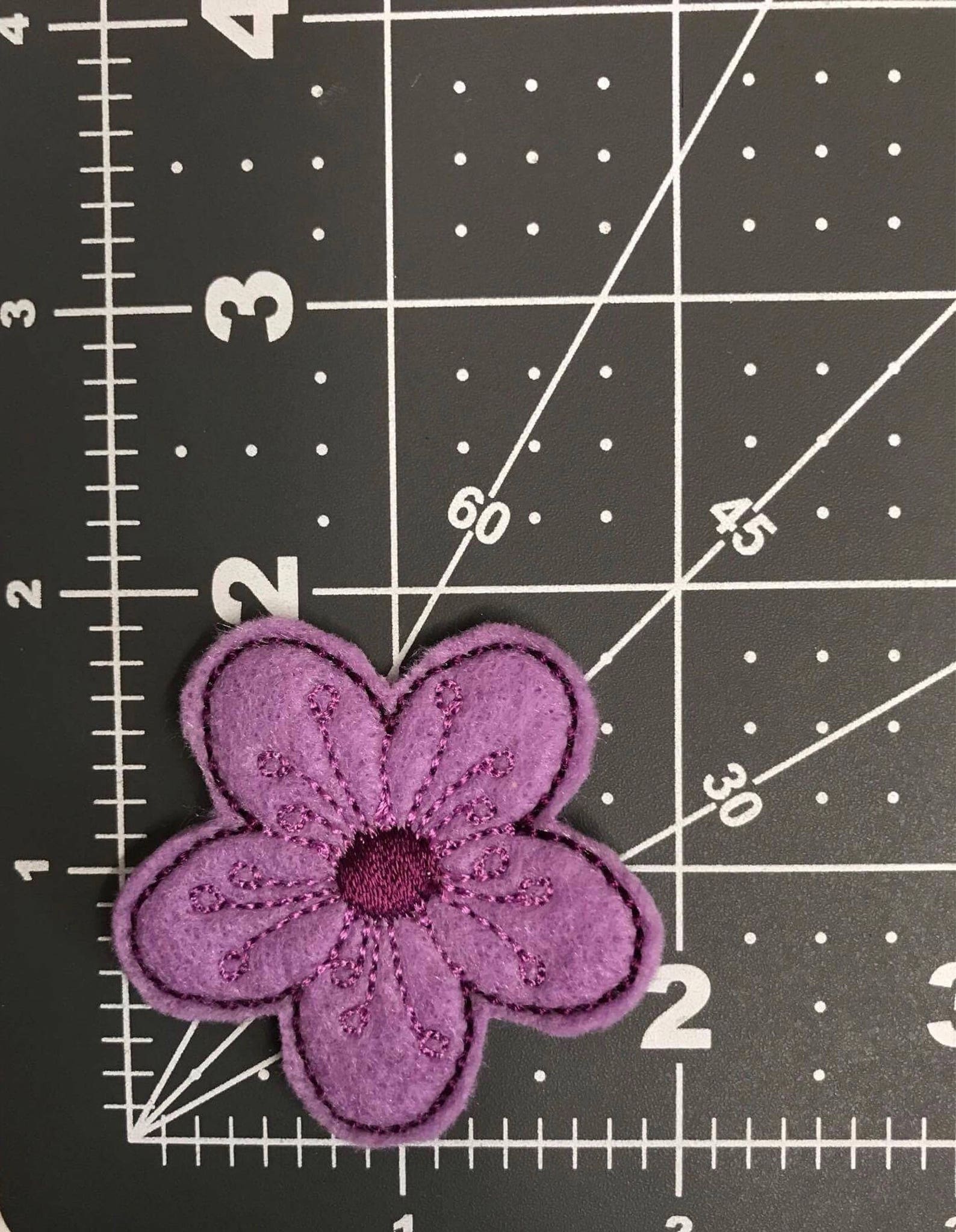 CHERRY BLOSSOM FELTIE!! Flower Feltie. Cherry Blossom. Felties for Hair ...