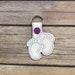 BABY FEET Key Fob. Baby Feet Snap Tap. Pink and Blue Baby Feet Key ...