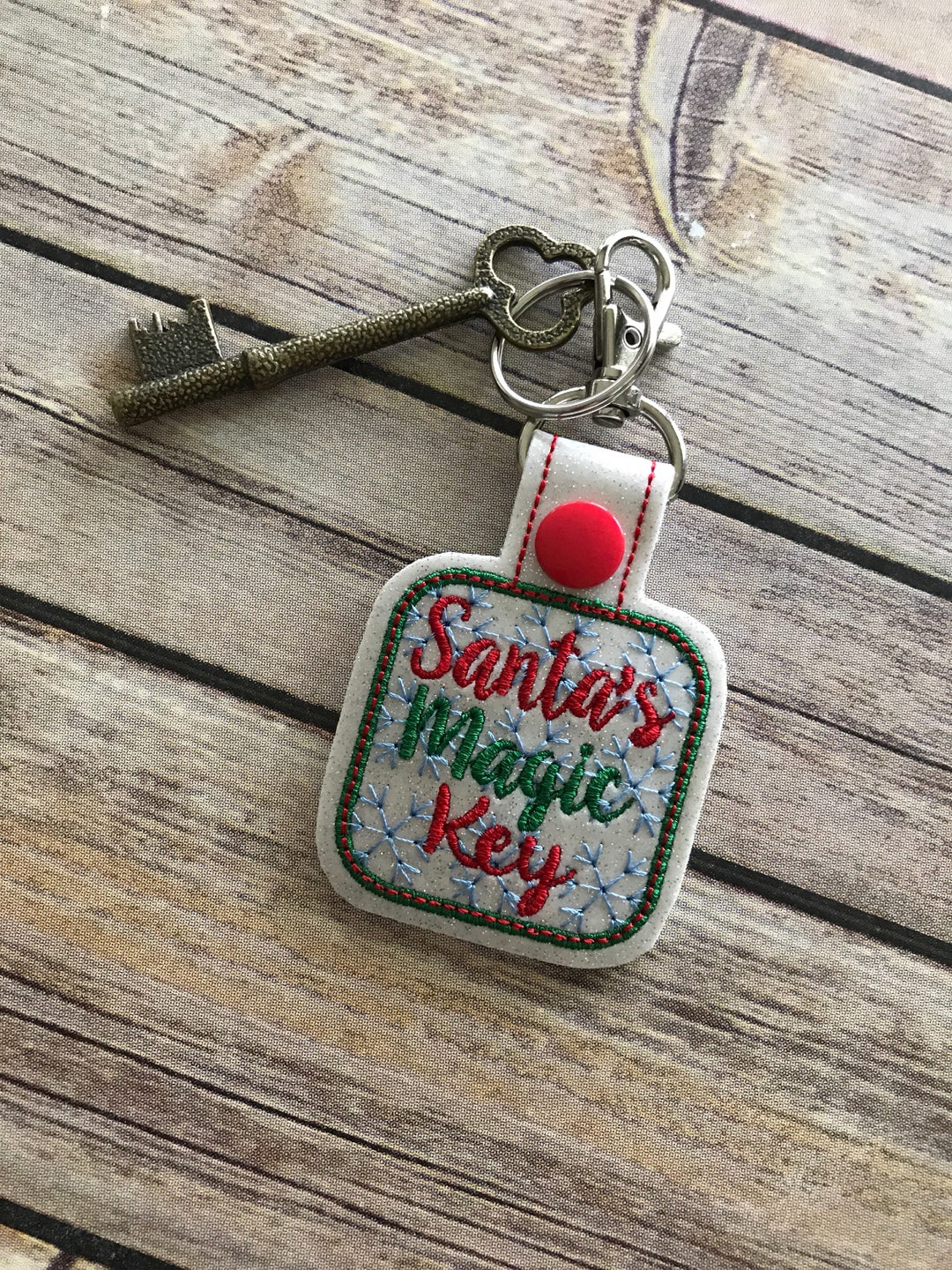 SANTA'S MAGIC KEY Key Fob. Magic Key. Santa's Key. Key Chain. Perfect ...