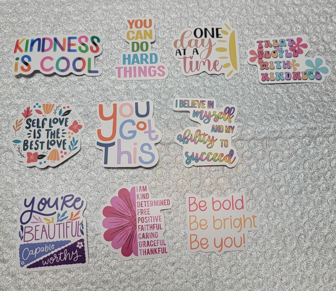 Self Love, Be Bold Sticker Pack - Etsy