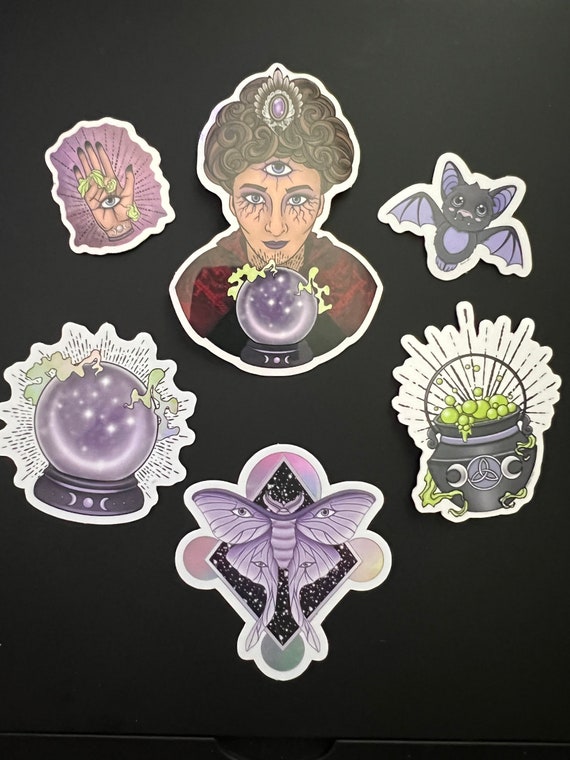 Spooky Sticker Pack - Etsy