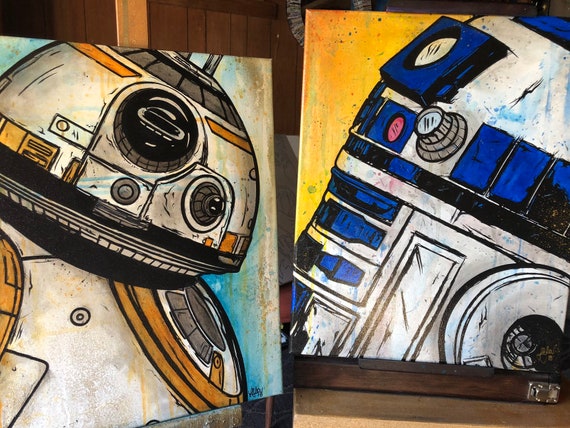 Star Wars Pop Art Painting