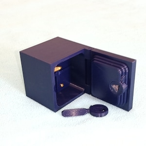 3d Printed Mysterious Blue Box Inspired by Mulholland Drive, 18 Note ...