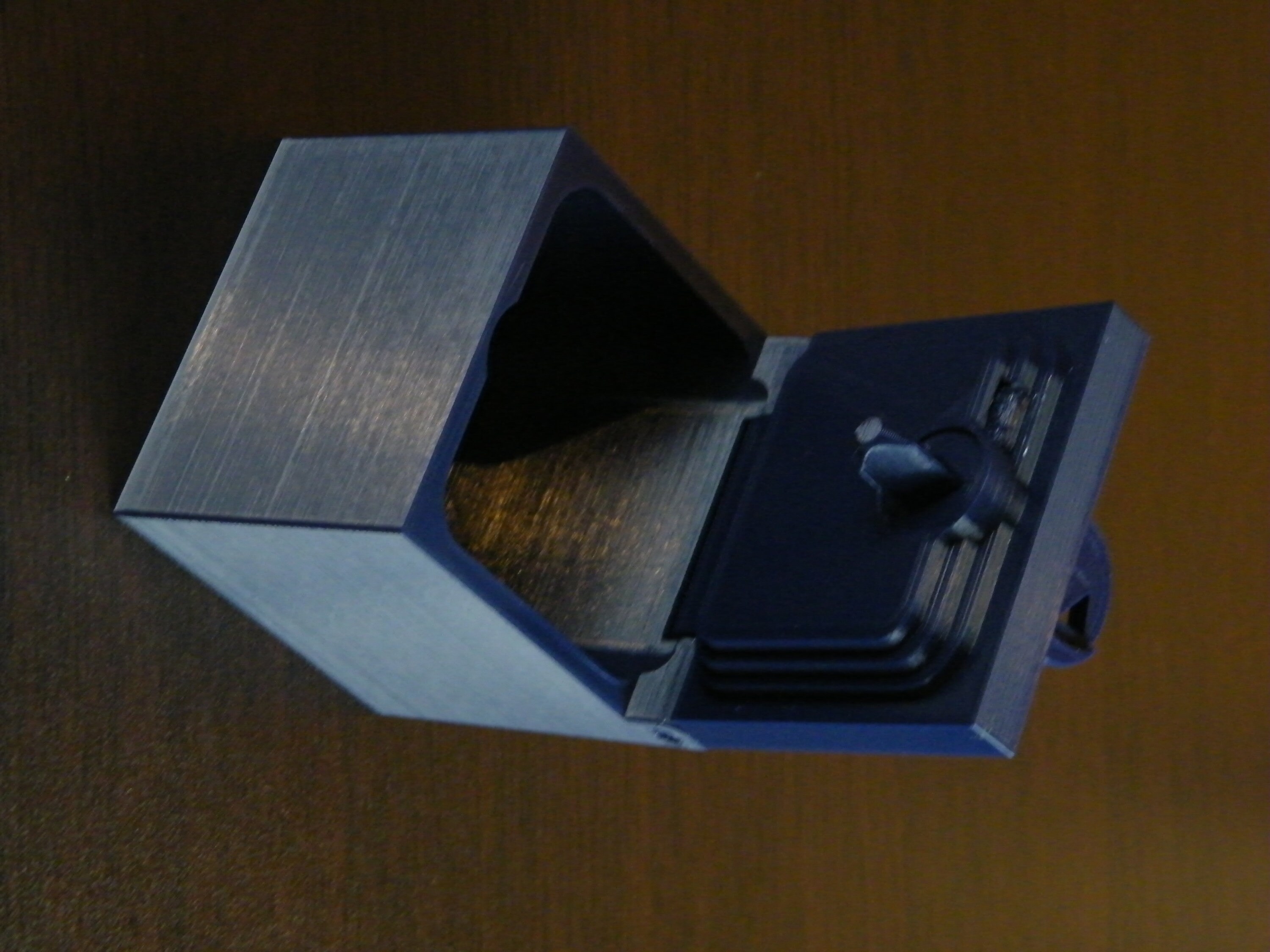 3d printed mysterious blue box inspired by Mulholland drive | Etsy