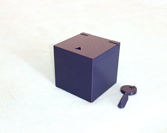 3d Printed Mysterious Blue Box Inspired by Mulholland Drive | Etsy