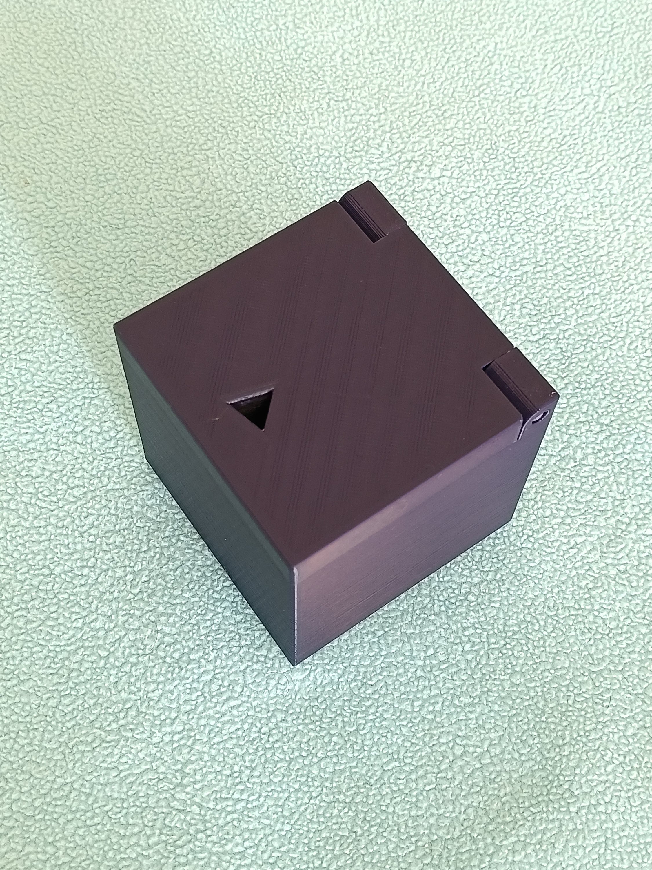 3d Printed Mysterious Blue Box Inspired by Mulholland Drive, 18 Note ...