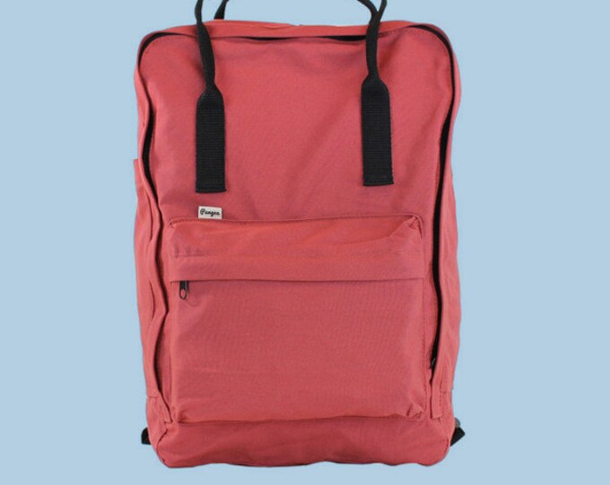 Final Sale Classic Red Soft Cotton Backpack - Etsy