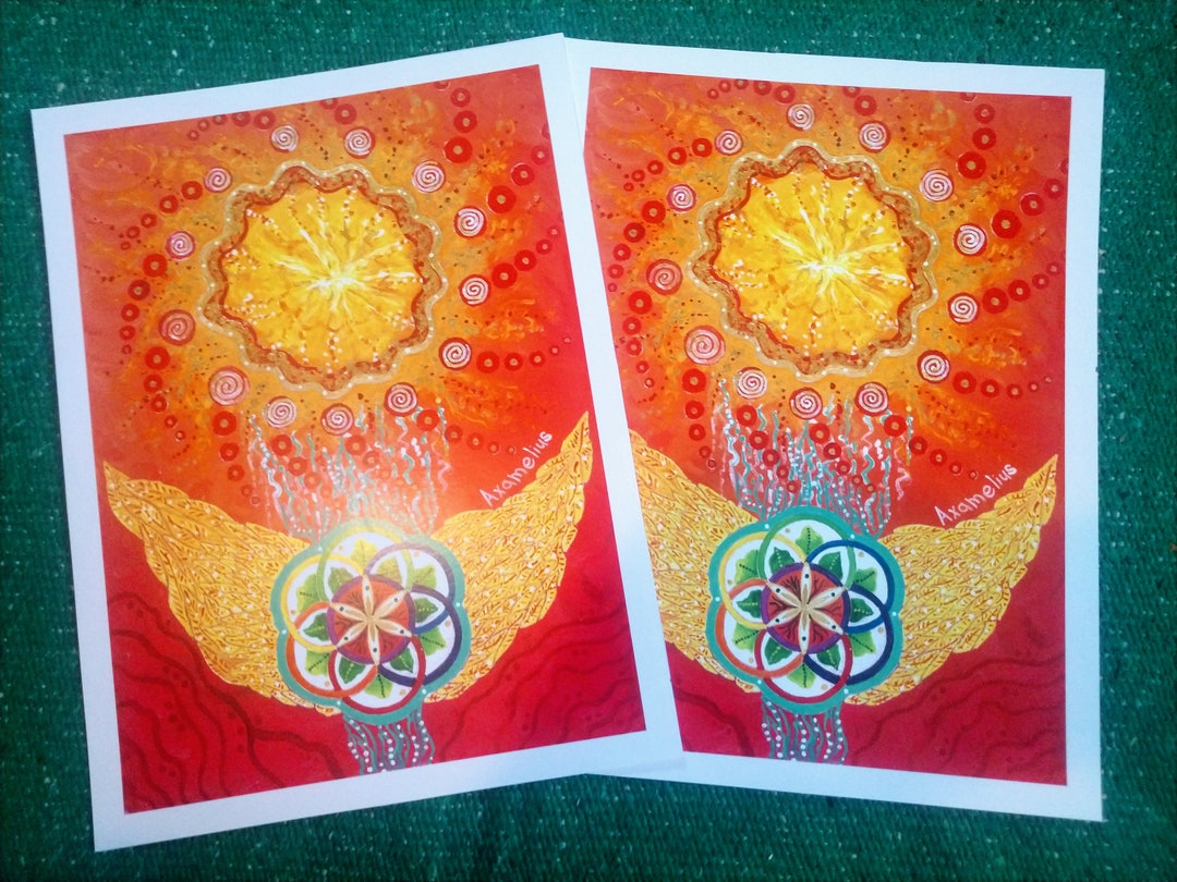 God Sacred Geometry Paper Print - Etsy